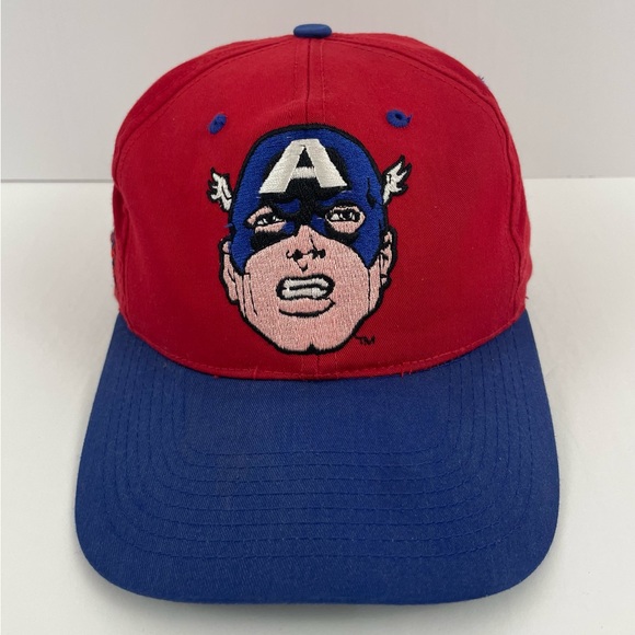 American Needle | Accessories | Captain America Marvel Comics Vintage ...